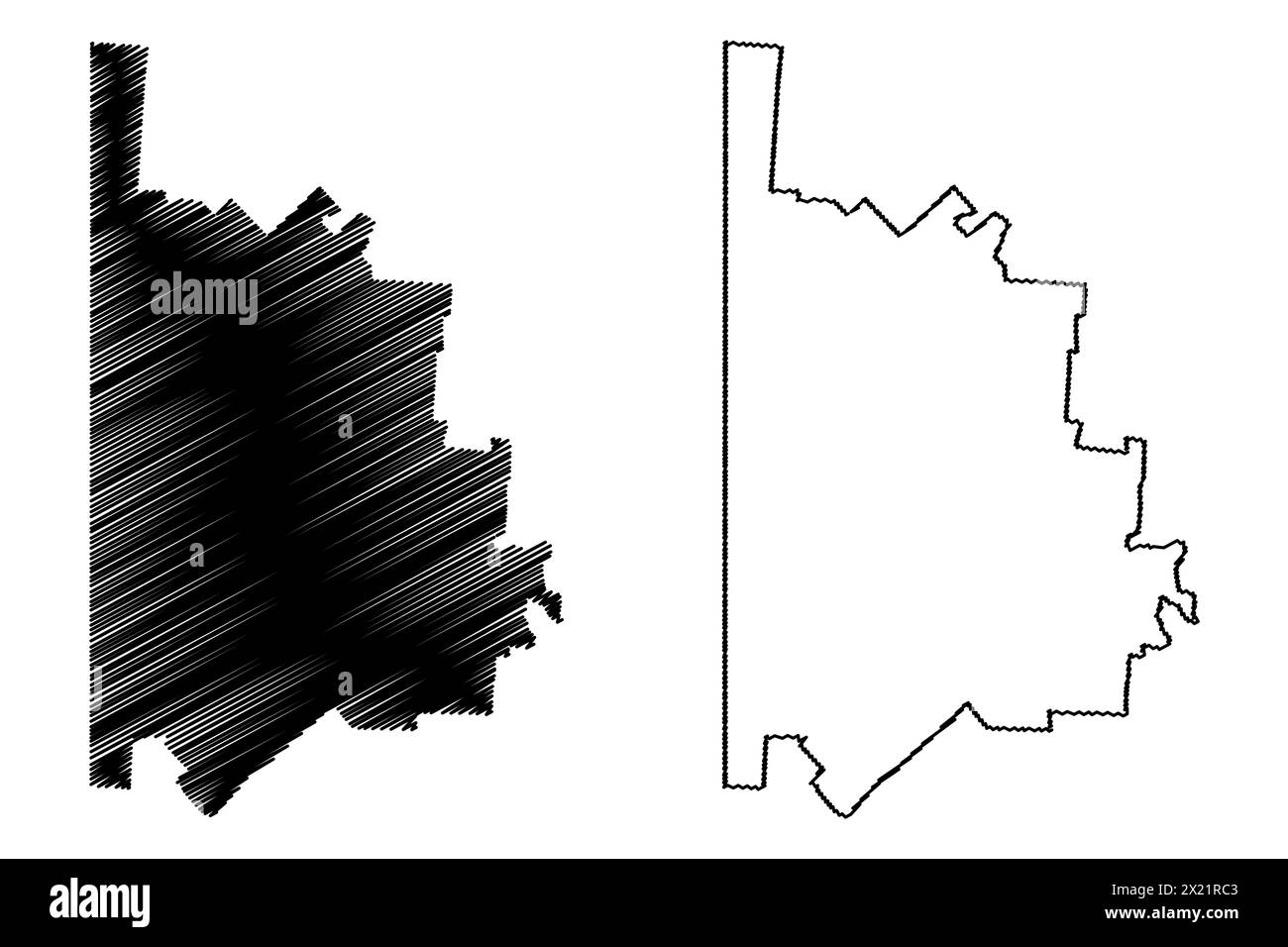 City of Mount Isa (Commonwealth of Australia, Queensland state) map vector illustration ...