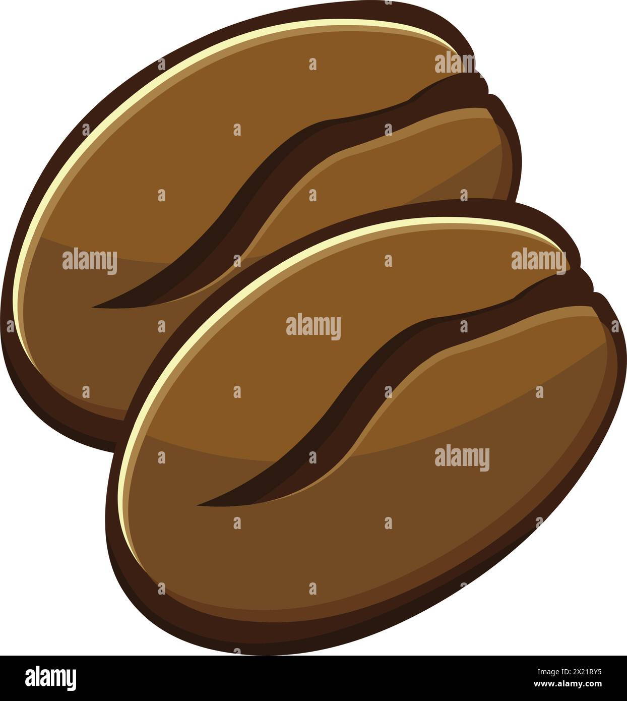 Coffee beans vector illustration Stock Vector Image & Art - Alamy