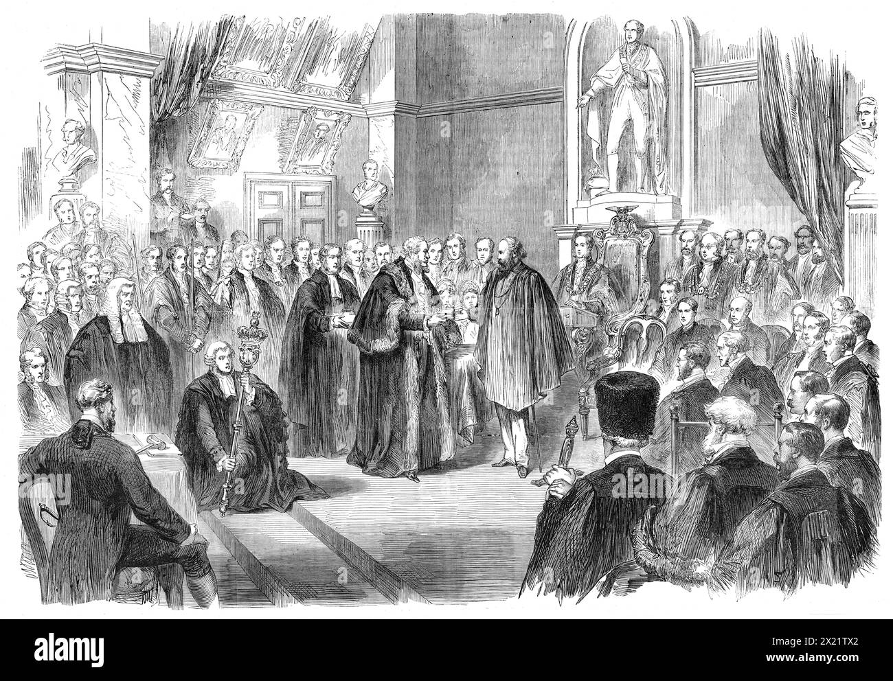 Garibaldi in England: presentation of the freedom of the City of London ...