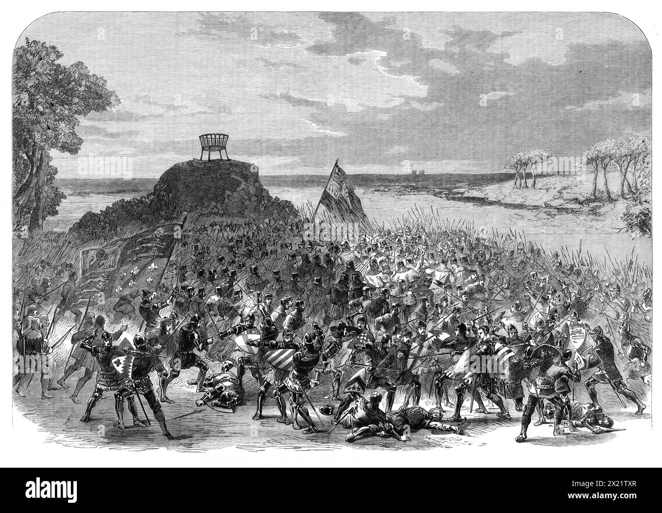 Shakespeare festival flag Black and White Stock Photos & Images - Alamy