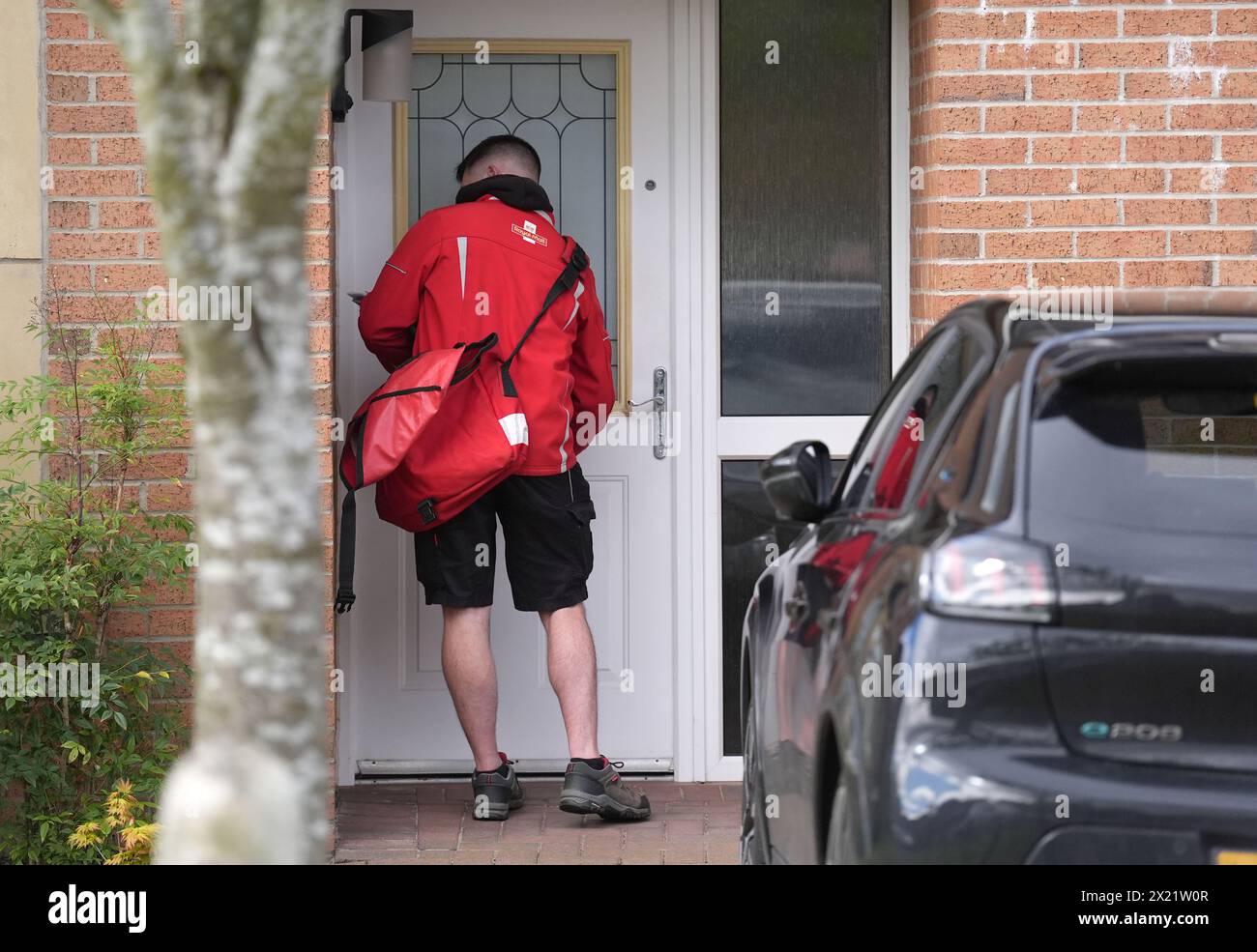 A postman at former first minister of Scotland Nicola Sturgeon's home ...