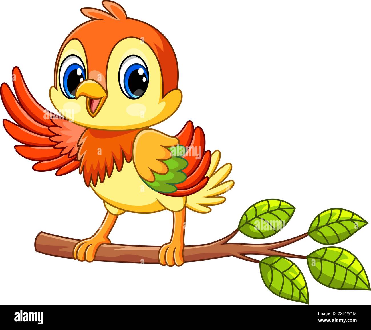 Beautiful bird feather on Stock Vector Images - Alamy