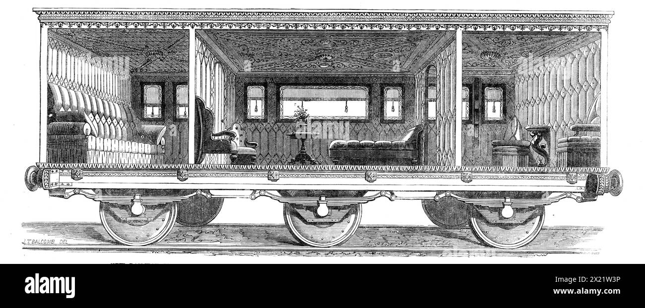 Victorian railway carriage interior hi-res stock photography and images ...