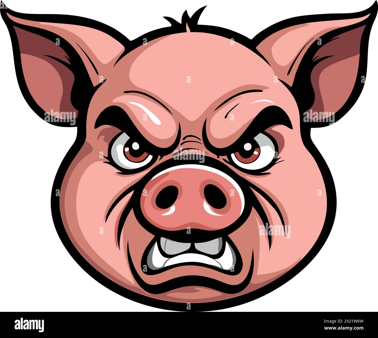 Angry pork hi-res stock photography and images - Alamy
