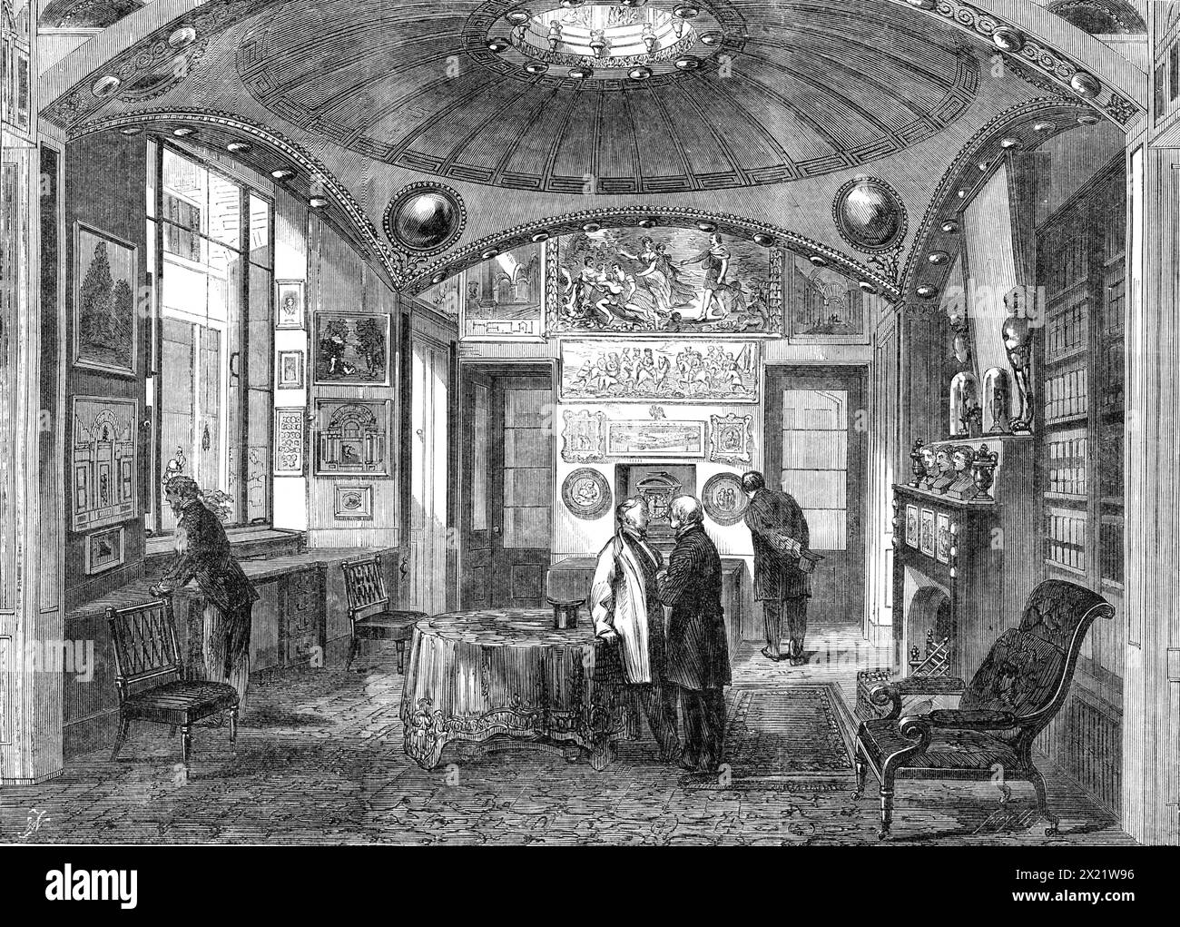 John soane interior hi-res stock photography and images - Alamy