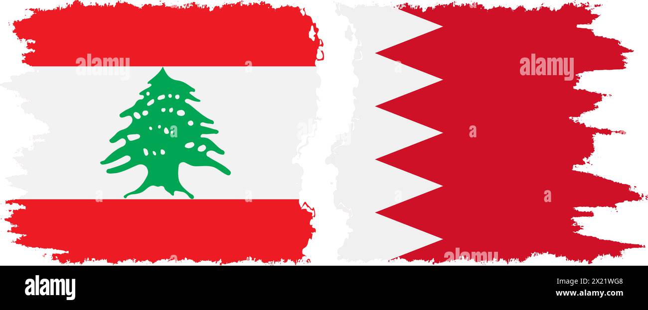 Lebanon and bahrain Stock Vector Images - Alamy