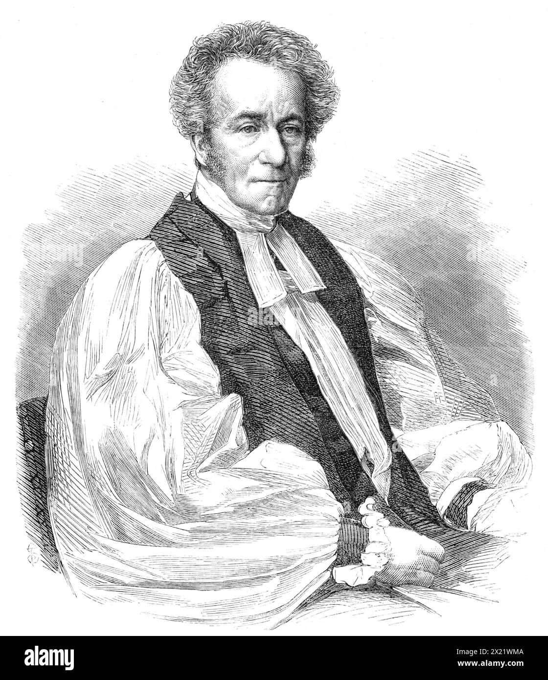 The Right Rev. Dr. Jacobson, the new Bishop of Chester, 1865. 'The new ...