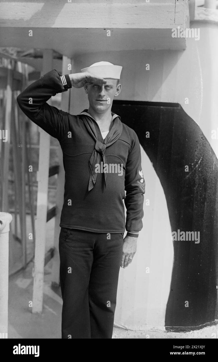 W.J. Reilly, 1917 or 1918. William J. Reilly, sergeant in the Navy and ...
