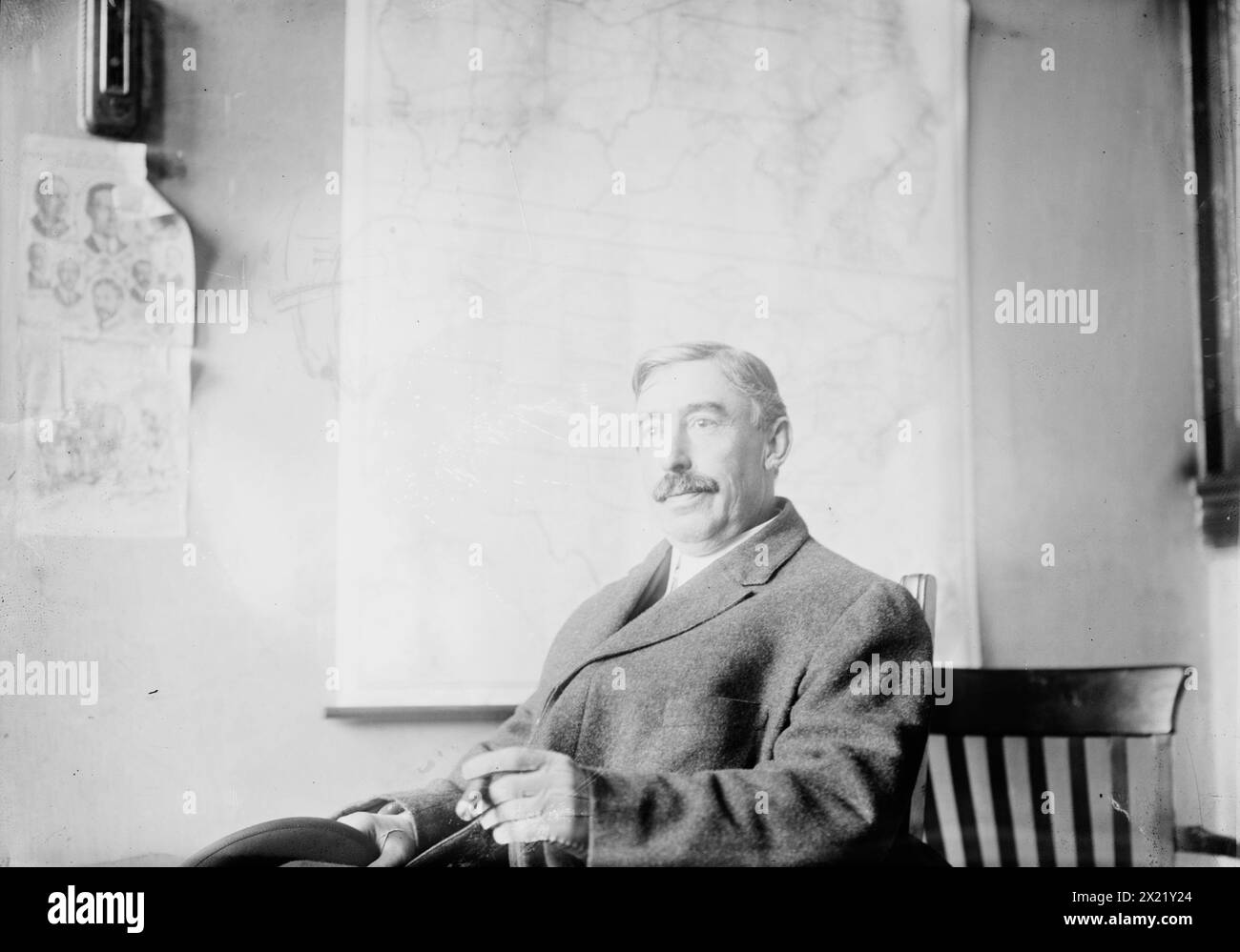 E. Fowler, 1913. Shows Everett P. Fowler, indicted for extortion in ...