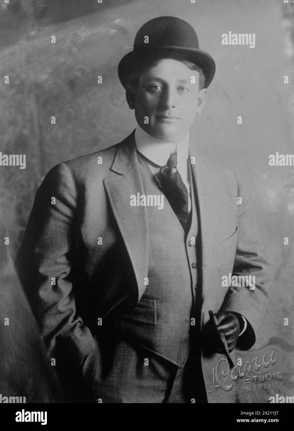 J.J. Gleason, Dana Studios, San Francisco, 1910 Stock Photo - Alamy