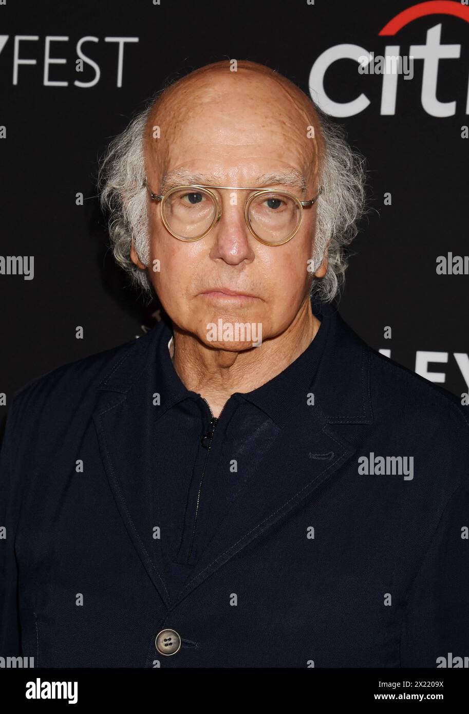 Hollywood, California, USA. 18th Apr, 2024. Larry David arrives at ...