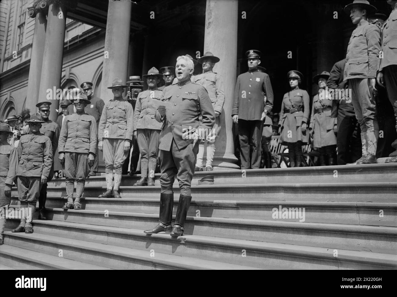 General J.F. Bell, between c1915 and c1920. Shows General James ...