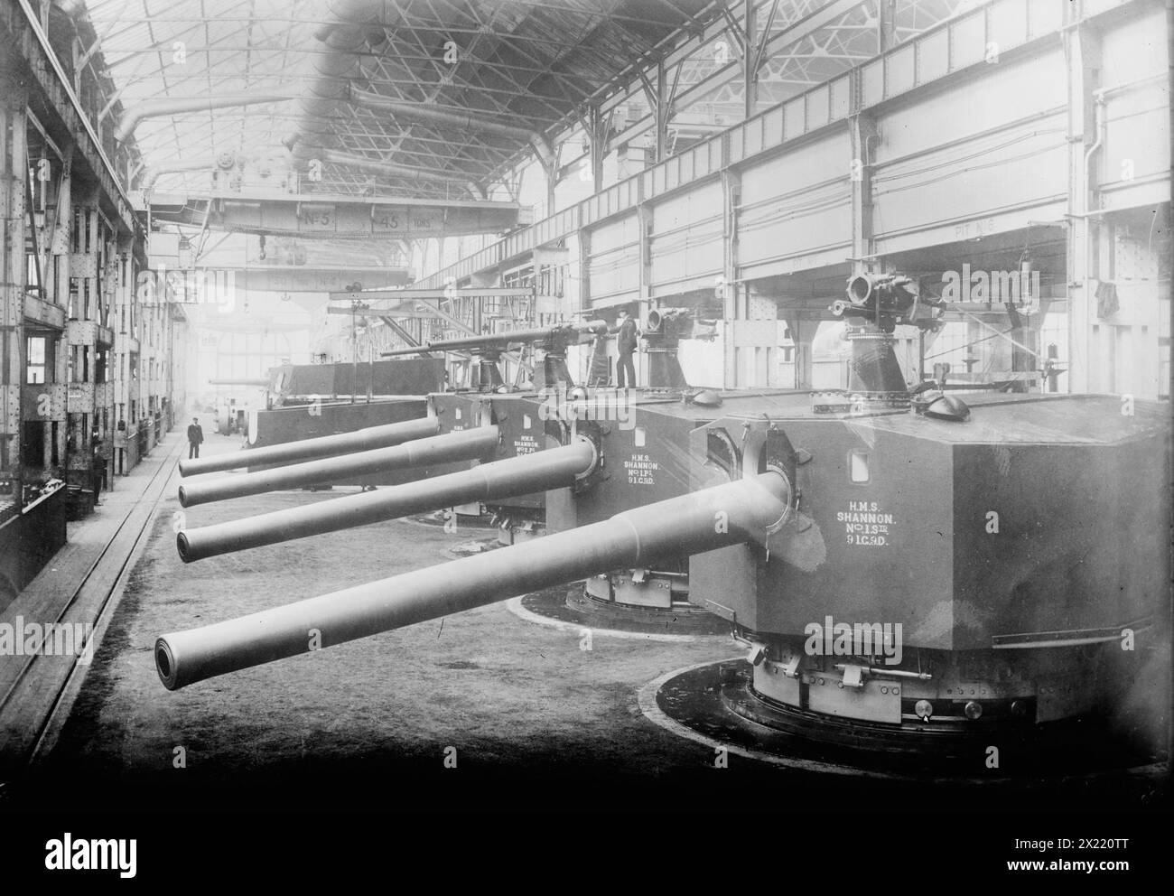 Hms Shannon Vickers Sons And Maxims Gun Works 1915 The Vickers Sons And Maxim Ordnance And