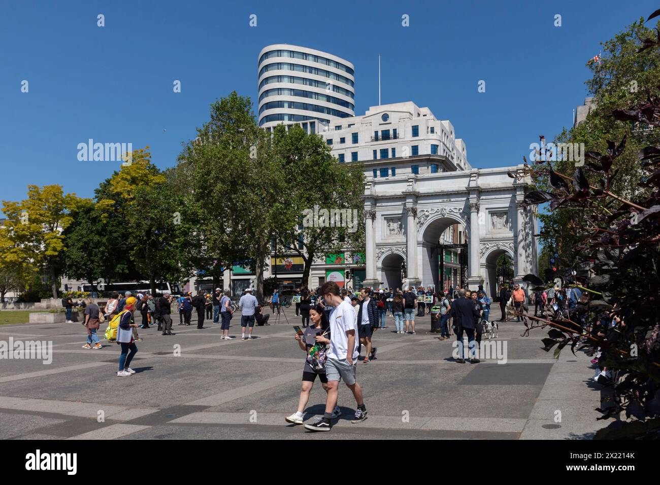 Exterior view of The Bryanston from Marble Arch. The Bryanston - Hyde ...