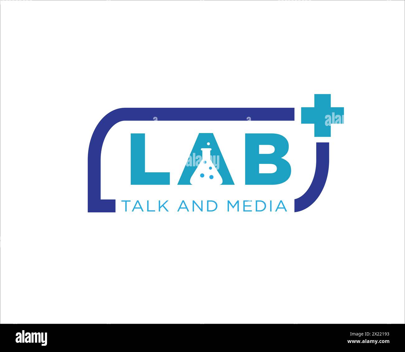 lab health logo designs for medical research logo Stock Vector Image ...