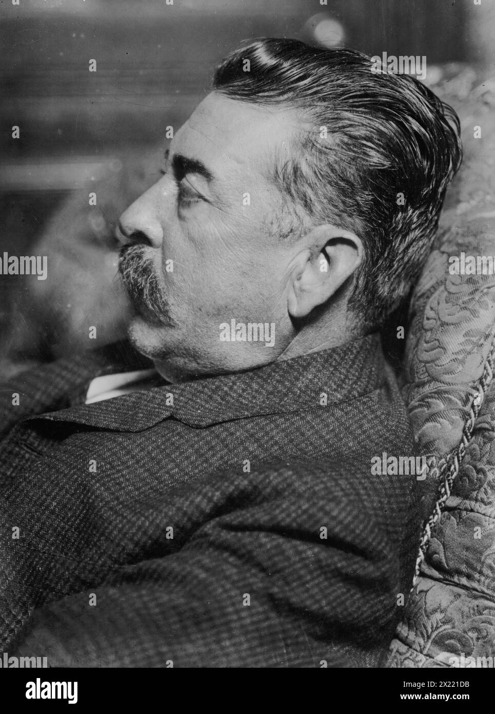 President Gomez of Cuba, seated profile, 1914 Stock Photo - Alamy