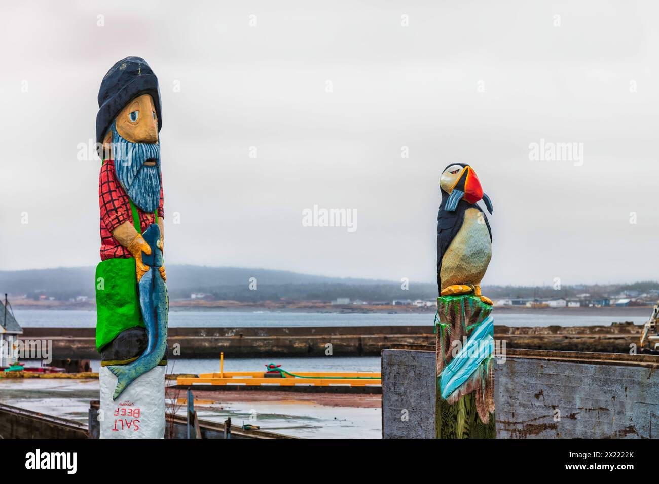 Cod fisherman and puffin hi-res stock photography and images - Alamy