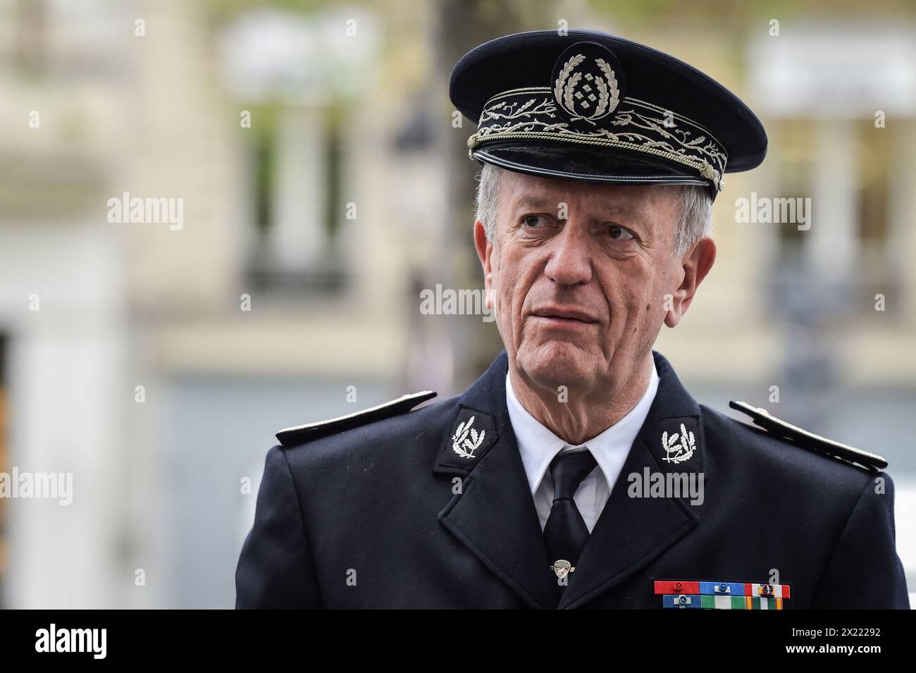 General Manager of the French National Police Frederic Veaux attends a ...