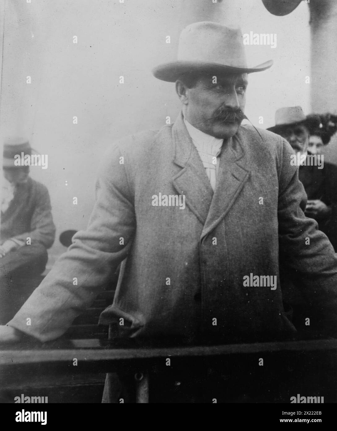 Gauvreau of the Dominion police during the Crippen case, 1910 Stock ...