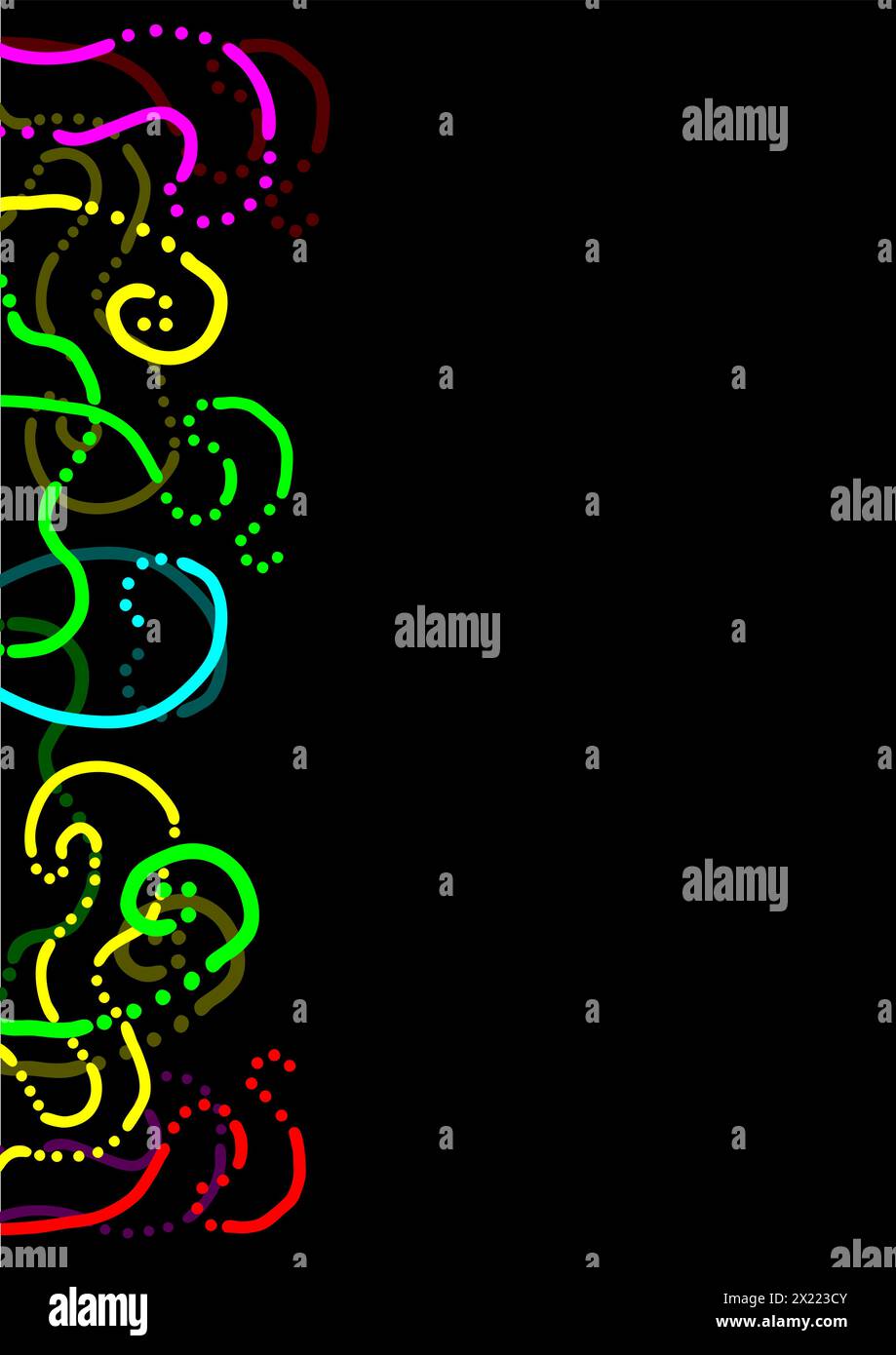 Colorful dark background Stock Vector Images - Alamy