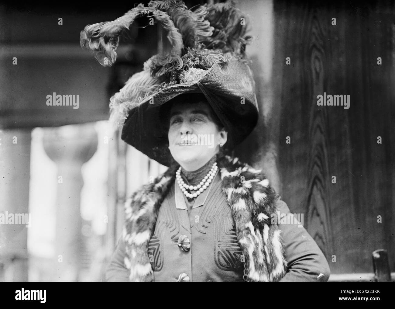 Mrs. A. Crocker Gourand [i.e., Gouraud], 1911. American heiress Aimee ...