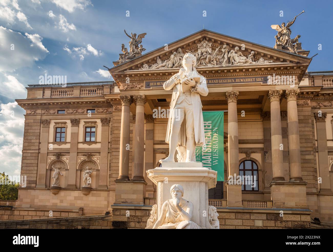 geography / travel, Germany, Hesse, Wiesbaden, Hessian state theatre ...