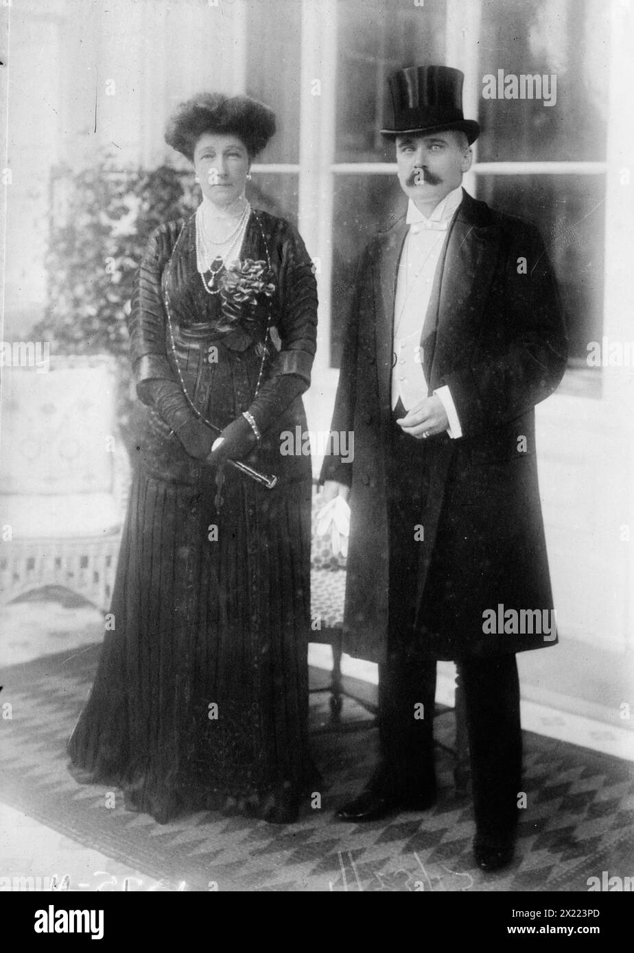 Count & Countess Lonyay, 1913. Princess Stephanie of Belgium (1864-1945 ...
