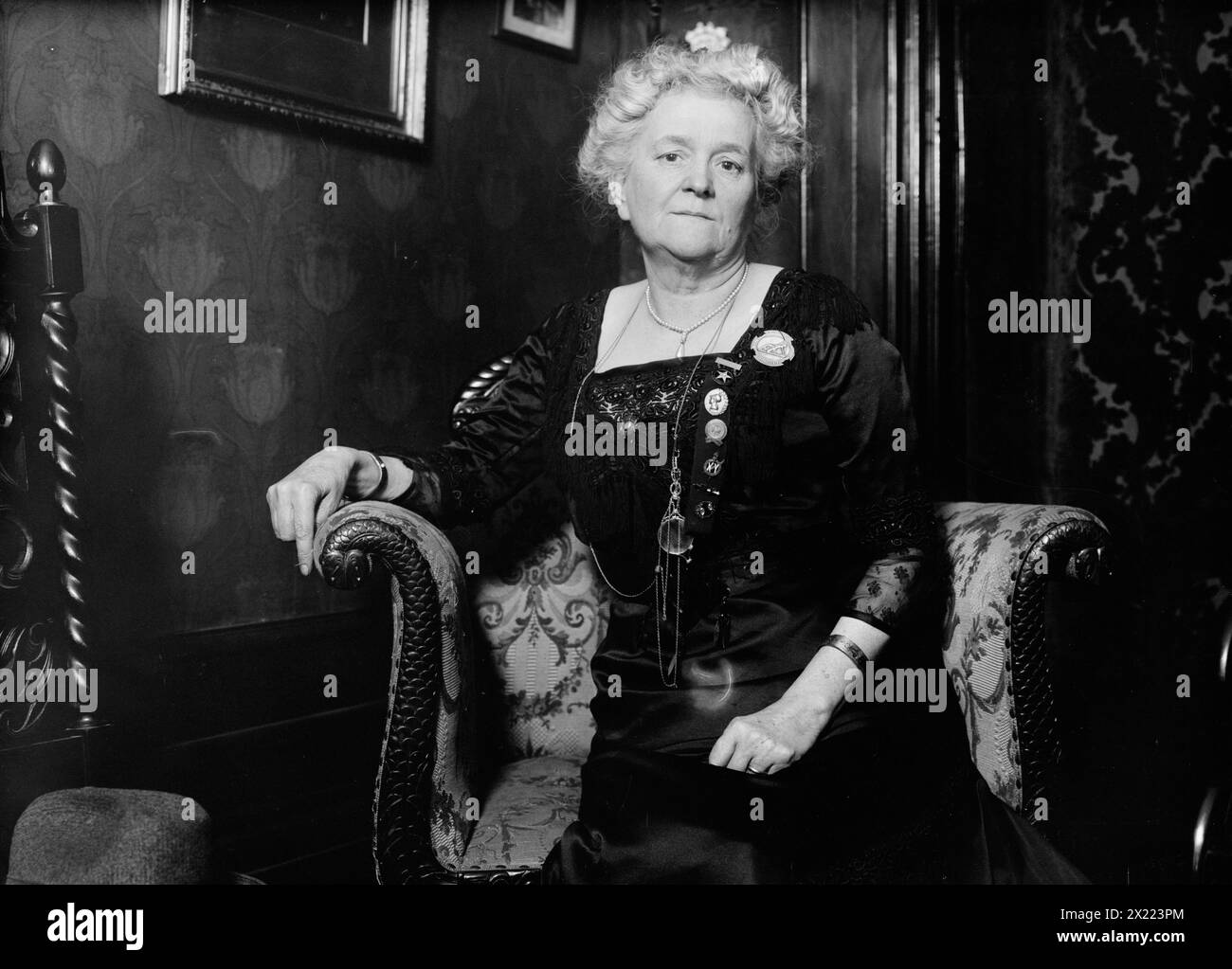 Mrs. John Sherwin Crosby, 1911 Stock Photo - Alamy
