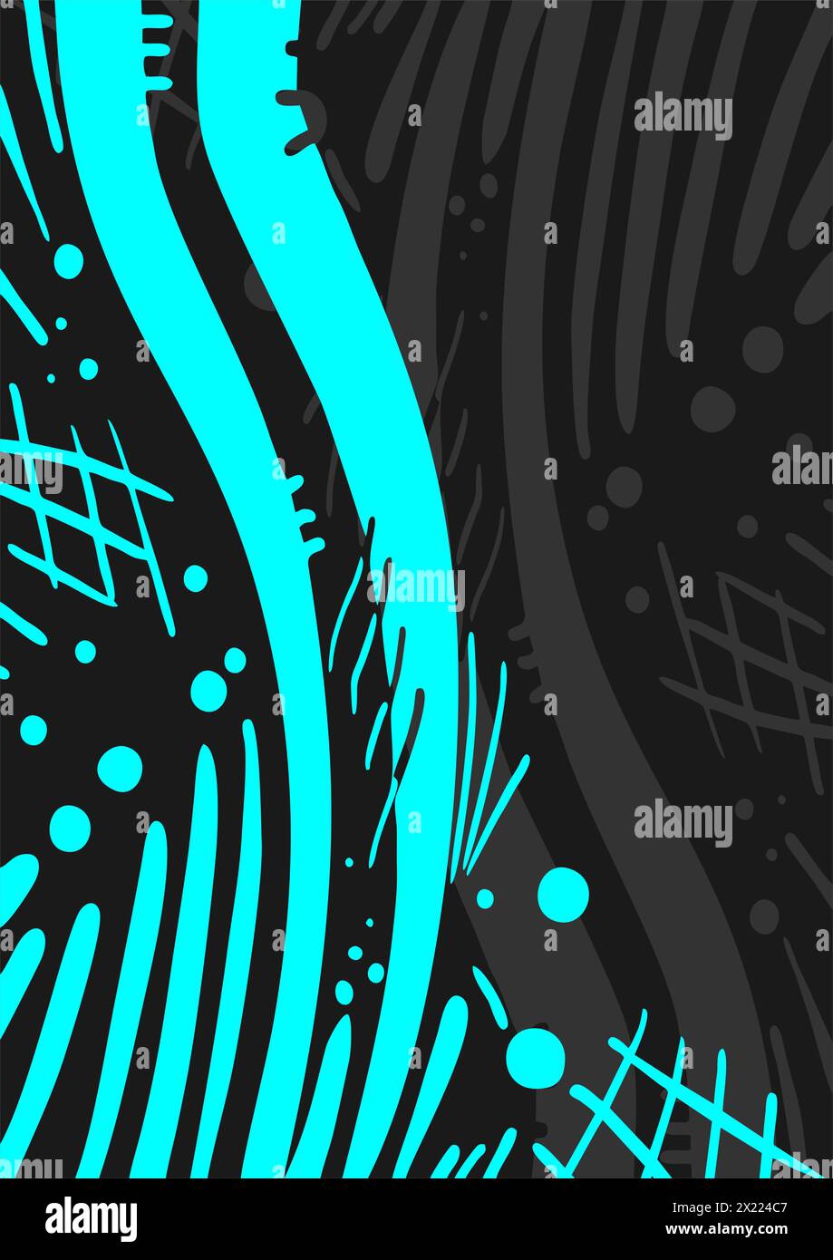 Blue and dark cover Stock Vector Image & Art - Alamy