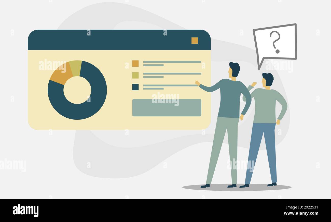 Creative collaboration two people Stock Vector Images - Alamy