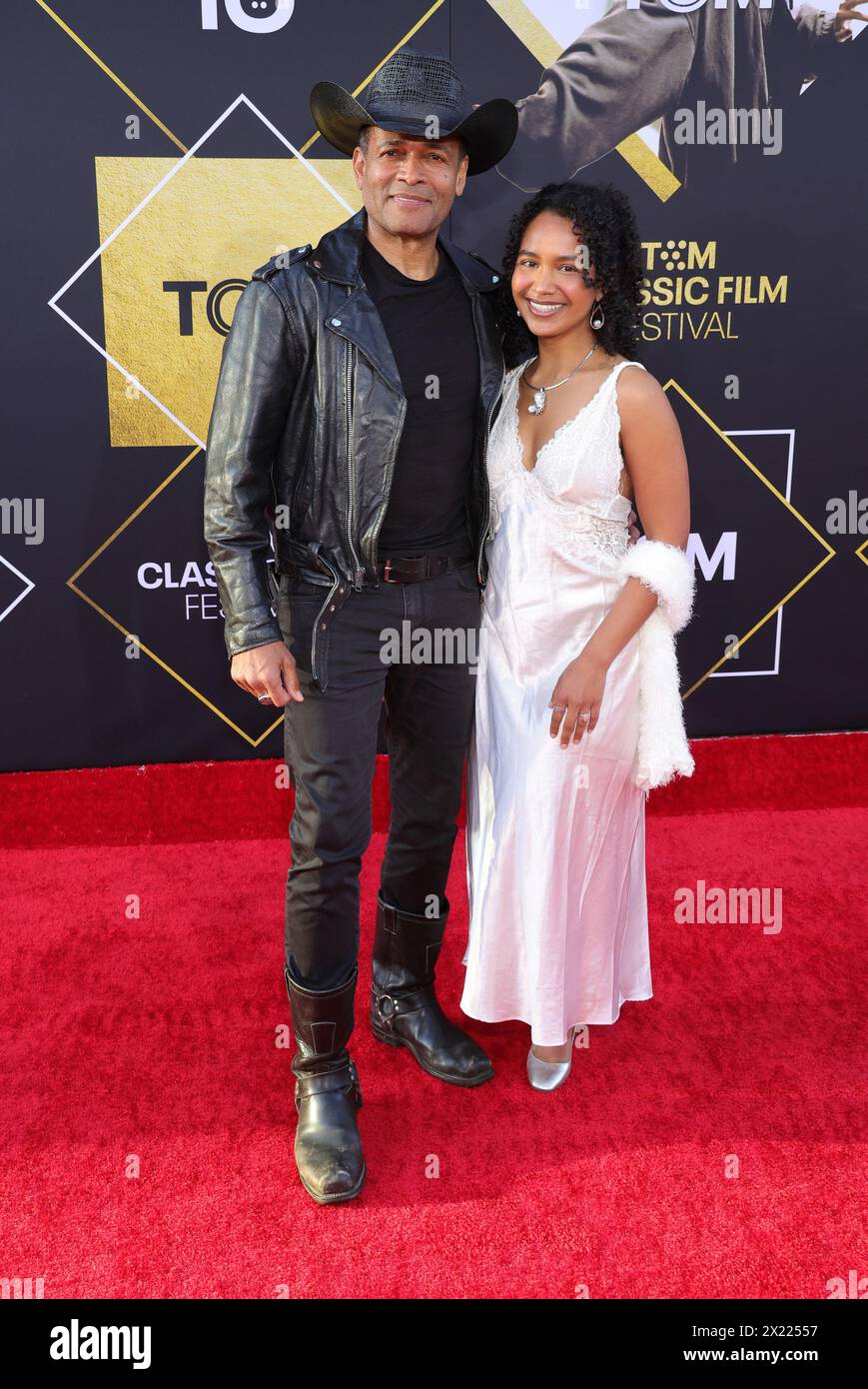 Hollywood, Ca. 18th Apr, 2024. Mario Van Peebles, Morgana Van Peebles ...