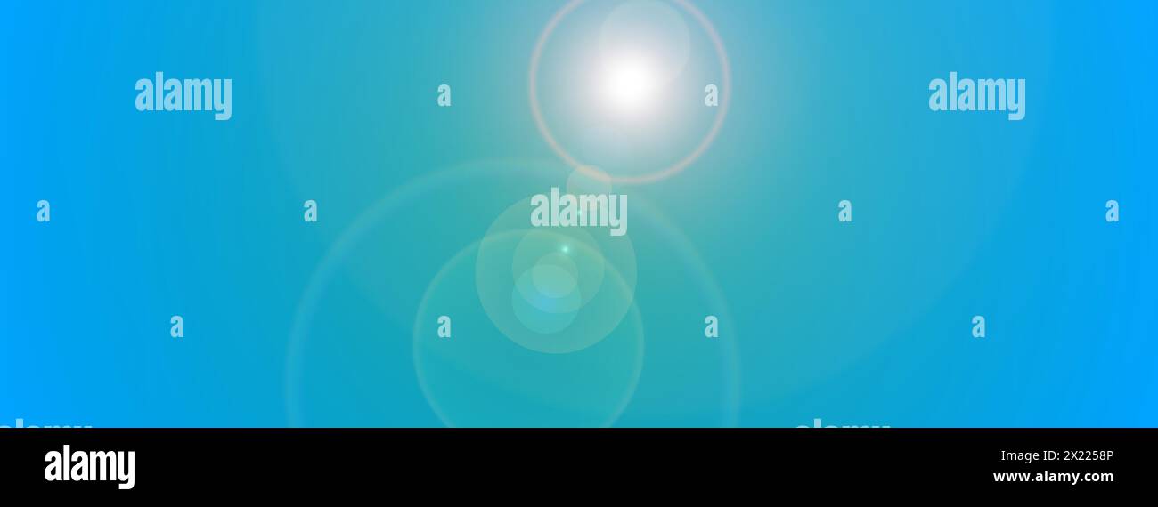 Lense flare effect gradient hi-res stock photography and images - Alamy