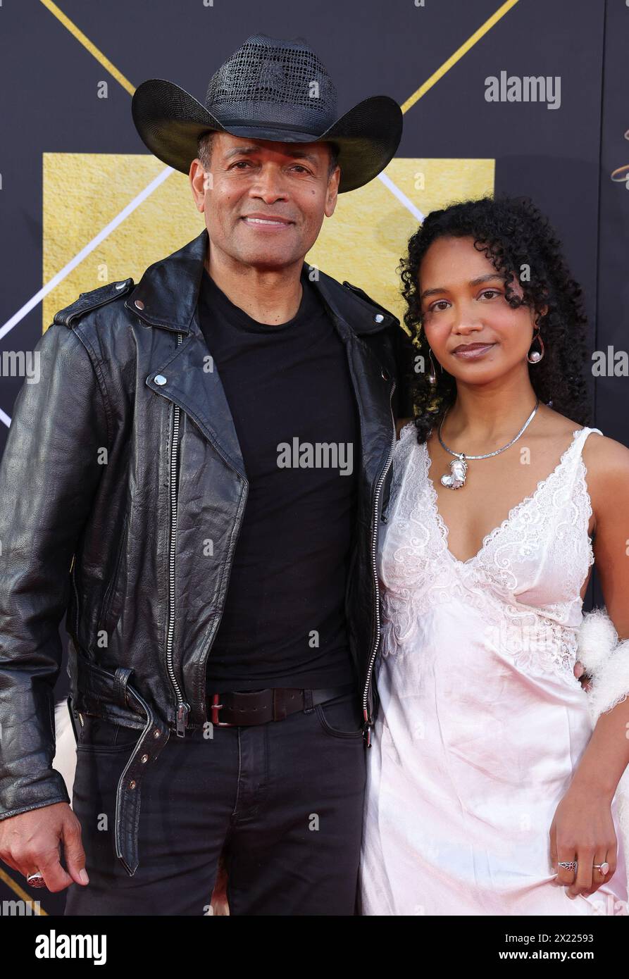 Hollywood, Ca. 18th Apr, 2024. Mario Van Peebles, Morgana Van Peebles ...