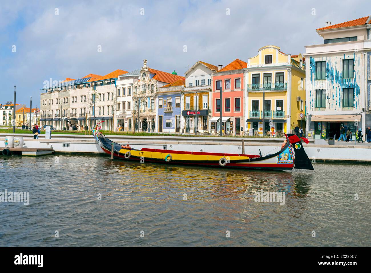 Colorful Houses By Canal Central Scenic And Beautiful Small Town