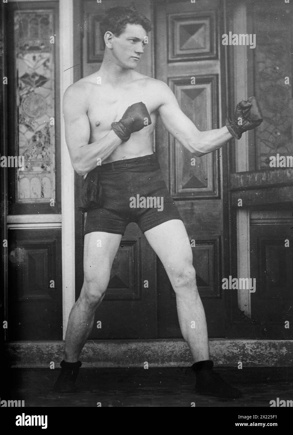 Jimmy Clabby. Boxing, between c1910 and c1915 Stock Photo - Alamy