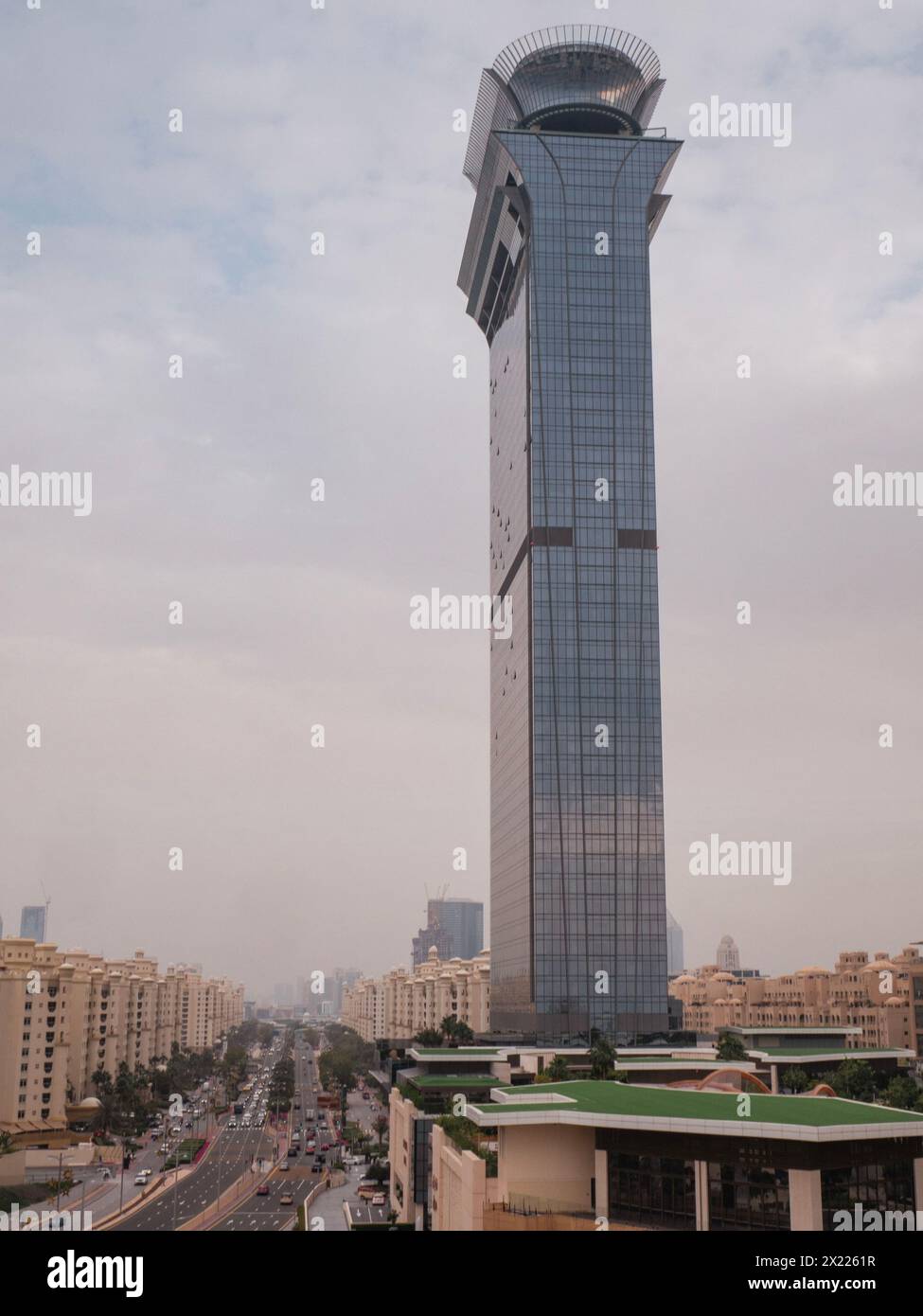 The Palm Tower, 52 storey mixed use skyscraper in Palm Jumeirah, Dubai ...