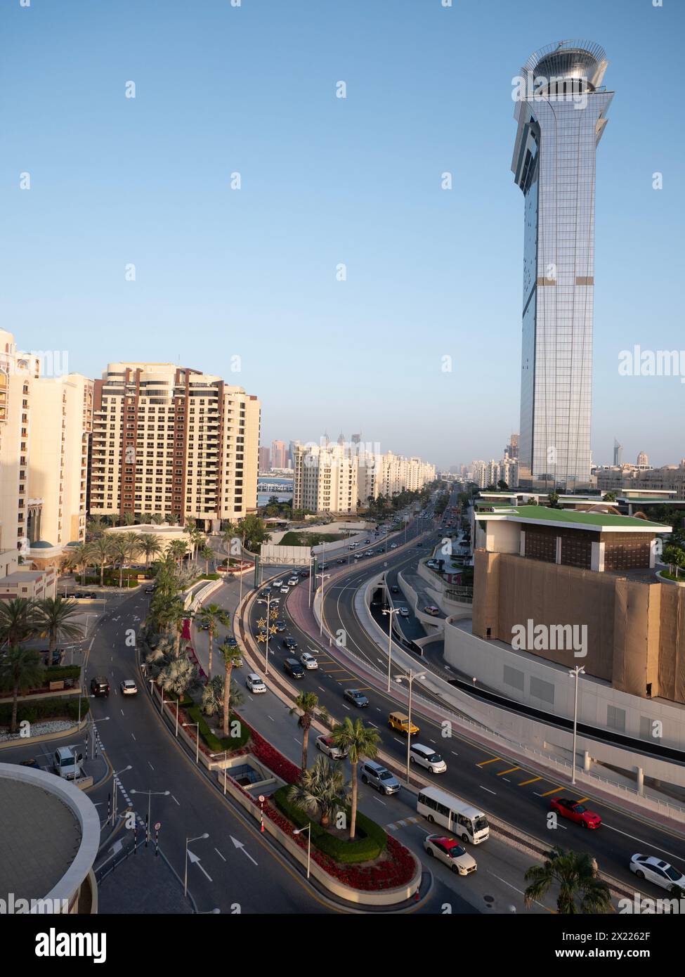 The Palm Tower, 52 storey mixed use skyscraper in Palm Jumeirah, Dubai ...