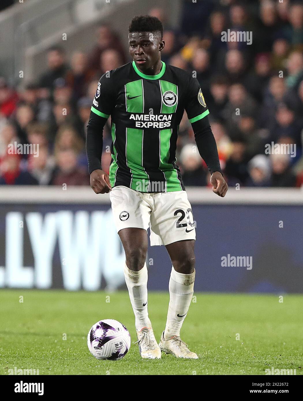 Carlos Baleba of Brighton & Hove Albion. - Brentford v Brighton & Hove ...