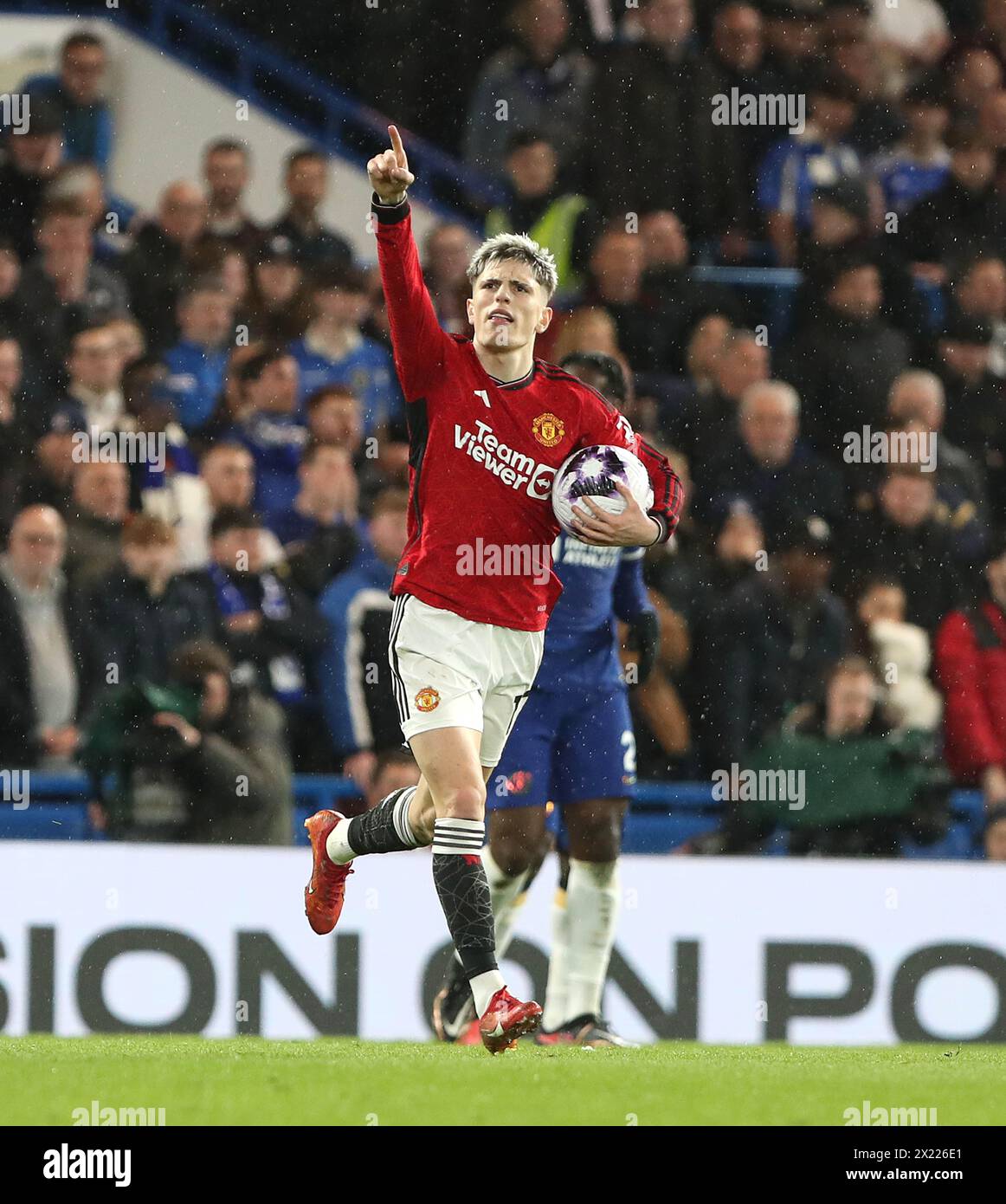 Alejandro garnacho celebration hi-res stock photography and images - Alamy