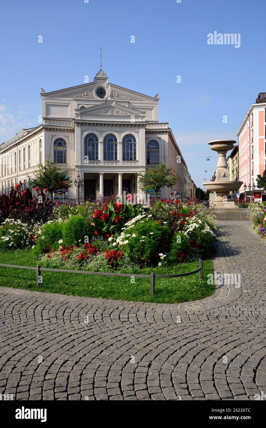 geography / travel, Germany, Bavaria, Munich, state theatre at ...