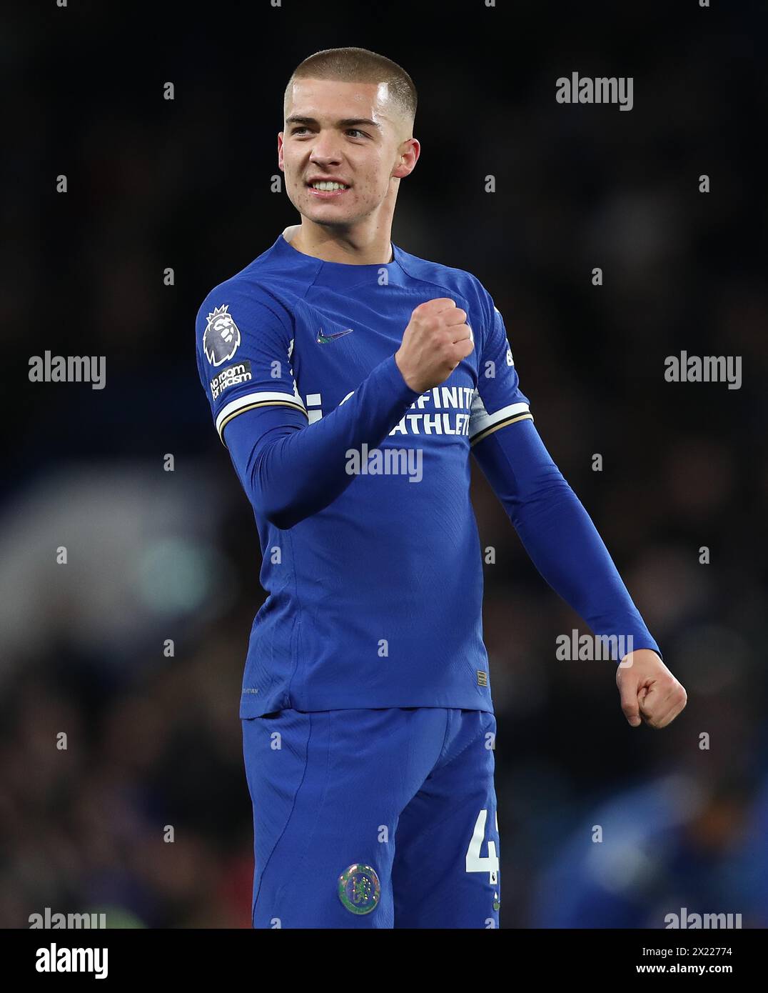 GOAL 6-0, Alfie Gilchrist of Chelsea goal celebration. - Chelsea v ...