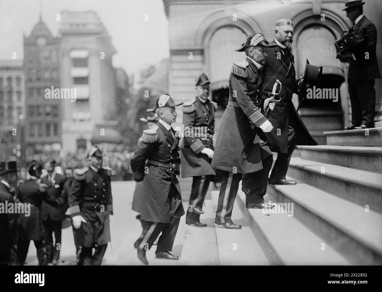 German officers in N.Y., between c1910 and c1915 Stock Photo - Alamy