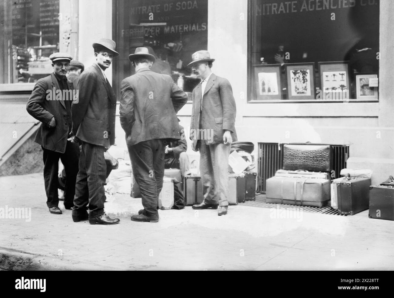 Ready to return for Balkan War, 1912. Taken when Greek immigrants left ...