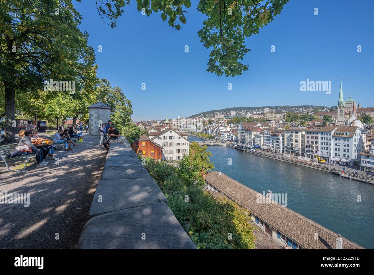Lindenhof Zurich, Switzerland Stock Photo - Alamy