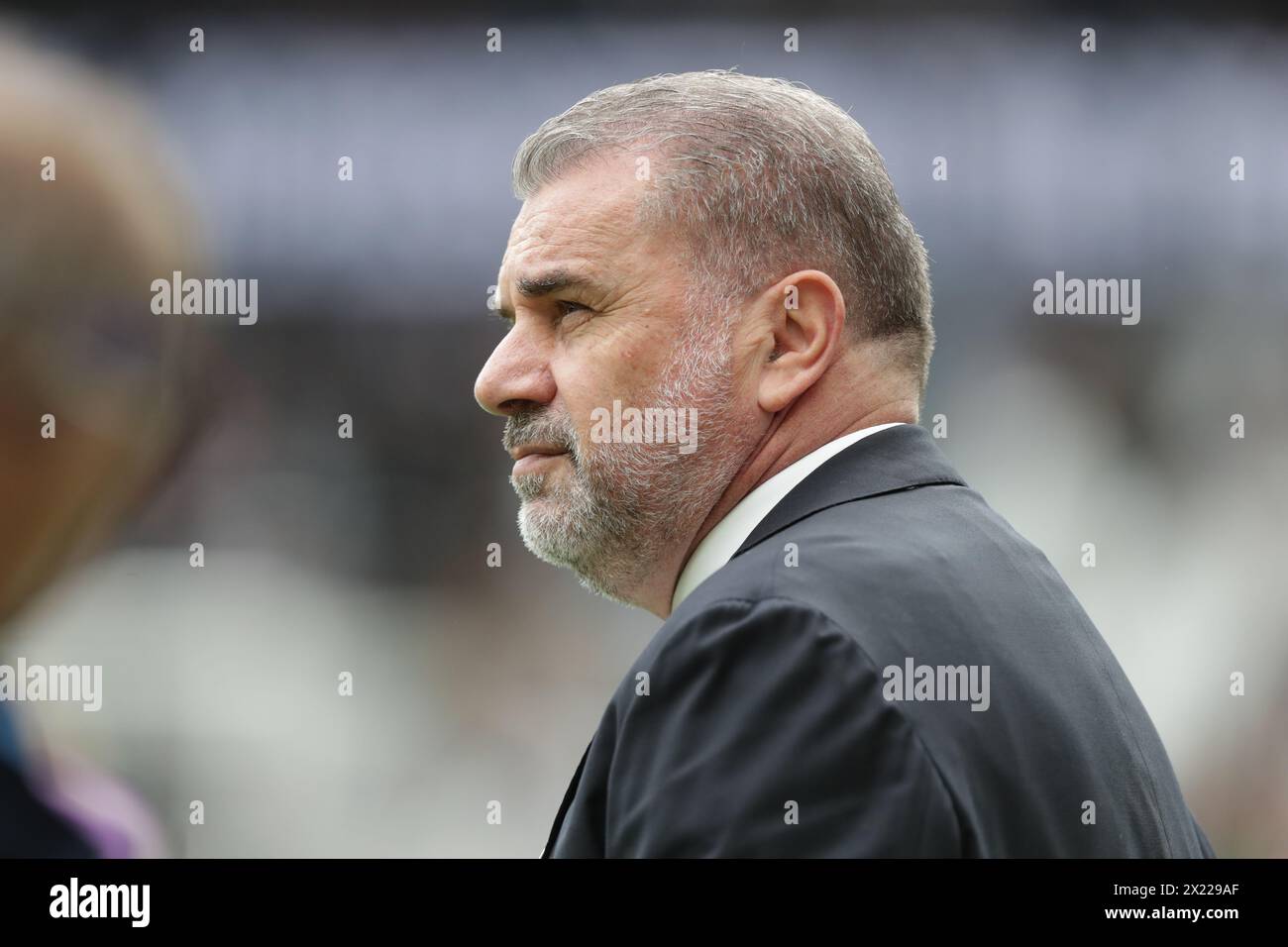 Manager of Tottenham Hotspur, Ange Postecoglou - Newcastle United v ...