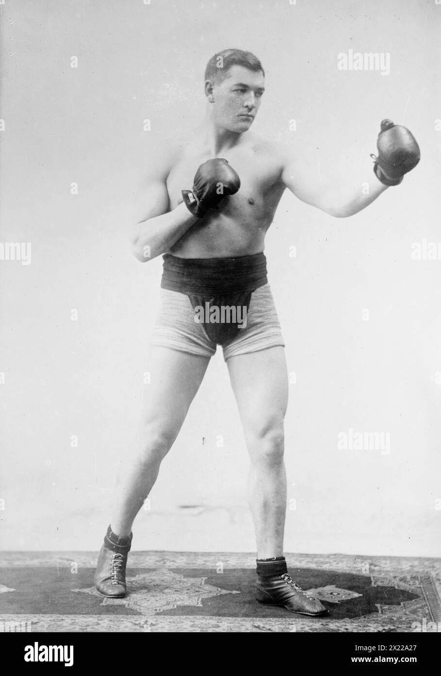 South African boxer Fred Storbeck, between c1910 and c1915 Stock Photo ...