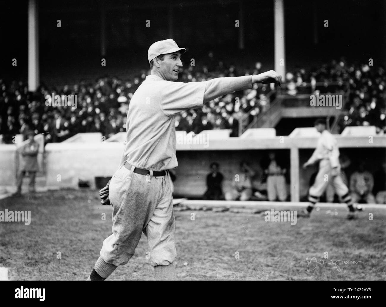 Mickey Doolan, Philadelphia NL, at Polo Grounds, NY (baseball), 1912 ...