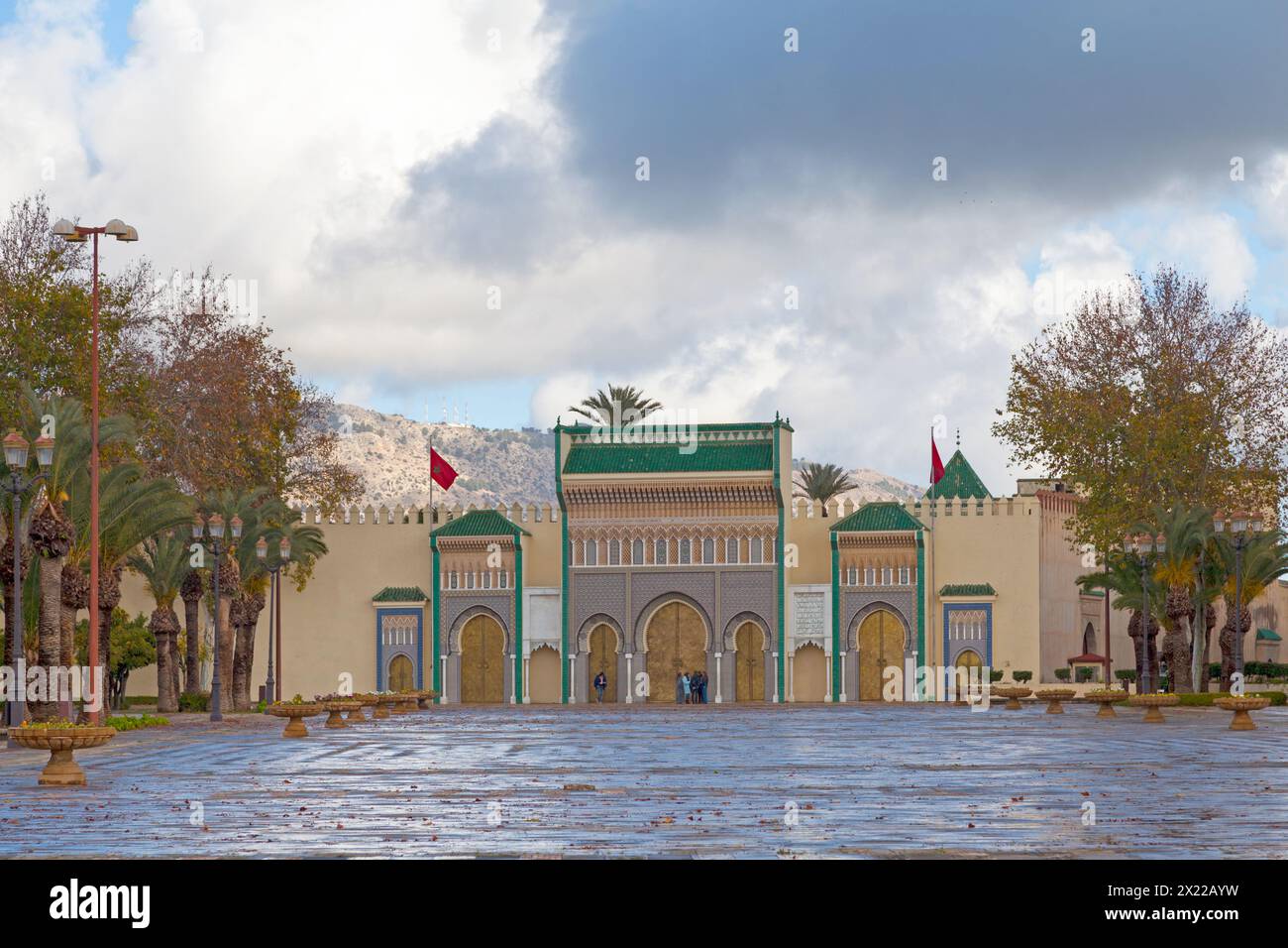 Fez, Morocco - January 202019: Dar al-Makhzen (Arabic: دار المخزن‎) or ...