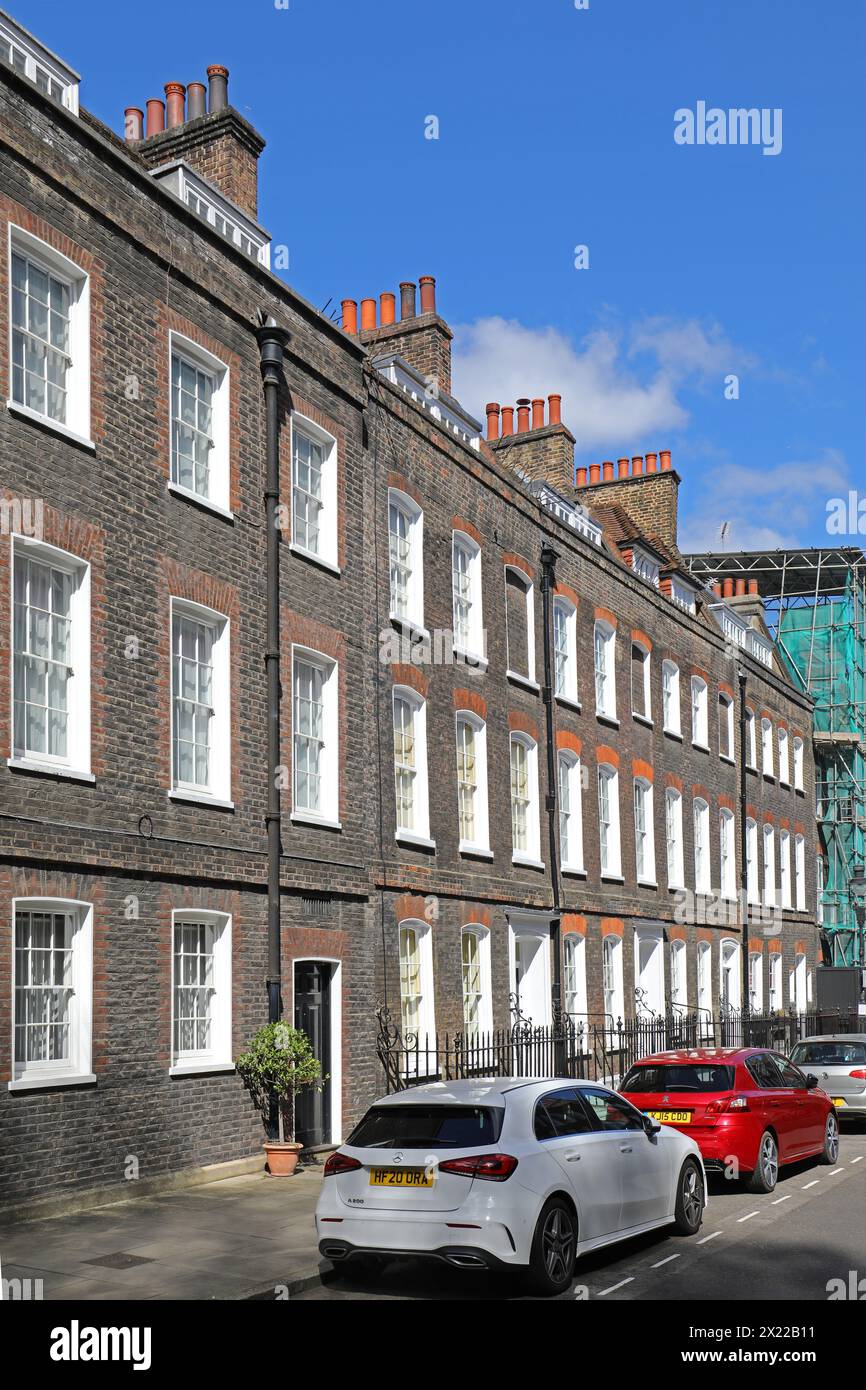 Georgian Houses on Smith Square, Westminster, London, UK Stock Photo ...