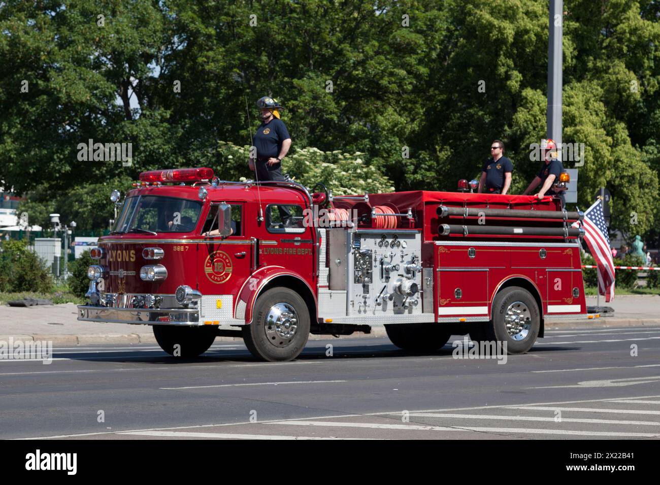 Lyons fire department hi-res stock photography and images - Alamy